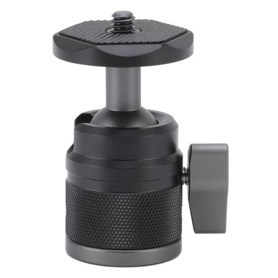 Rotule 1/4in vis 360 degrés rotatif en alliage adaptateur de chaussure ...