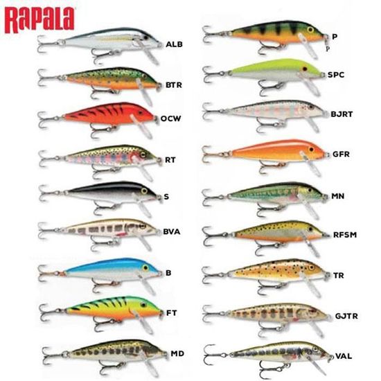 LEURRE DE PECHE RAPALA COUNTDOWN CD05 Modèle: GFR - Cdiscount Sport