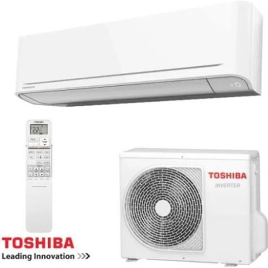 Climatiseur Inverter Toshiba Yukai RAS-B10E2KVG-E / RAS-10E2AVG-E - Cdiscount Bricolage