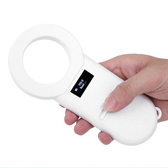 Lecteur RFID de Micro-Puce d'Animaux Scanner Portable à Main ...