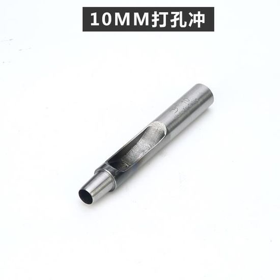 POINCON,10mm--Poinçon rond en cuir, outil à main en Silicone, de haute ...