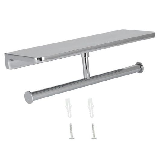 Support de rouleau de papier de soie Double porte-papier hygiénique ...