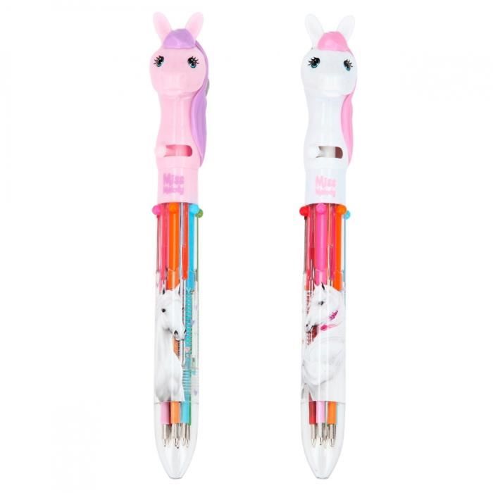 1 Stylo 6 Couleurs - Theme Cheval - Tête de Cheval Modeles Aleatoires ...