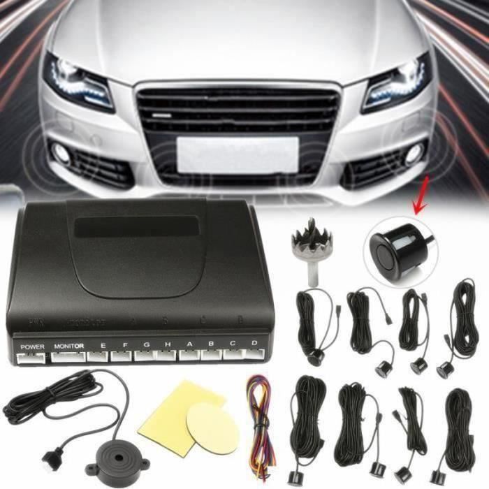 8-Capteurs Parking Stationnement Radar de Recul Voiture Auto Car ...