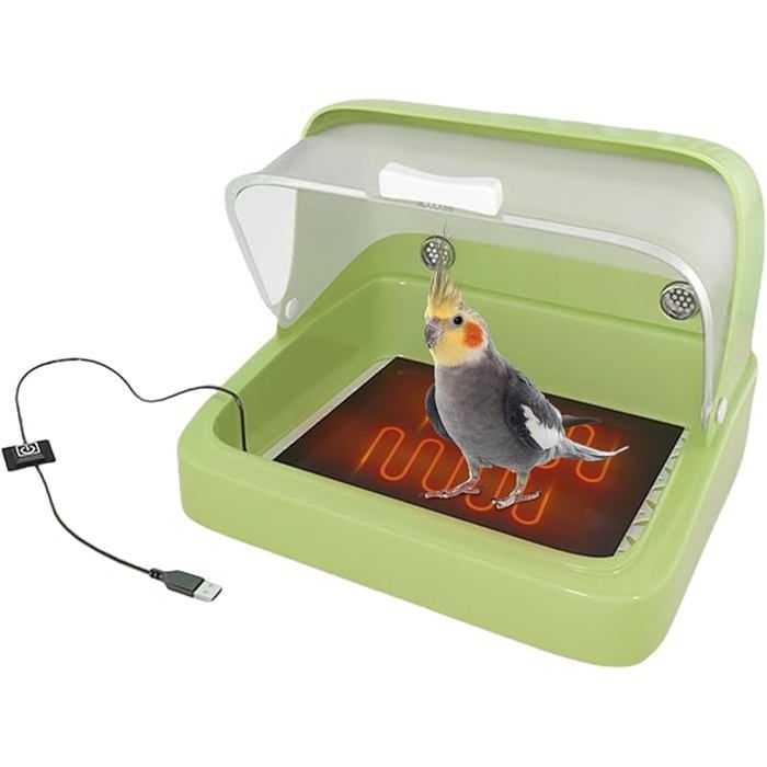 Couveuse oiseaux bébé chauffage vert COUVEUSE - Cdiscount