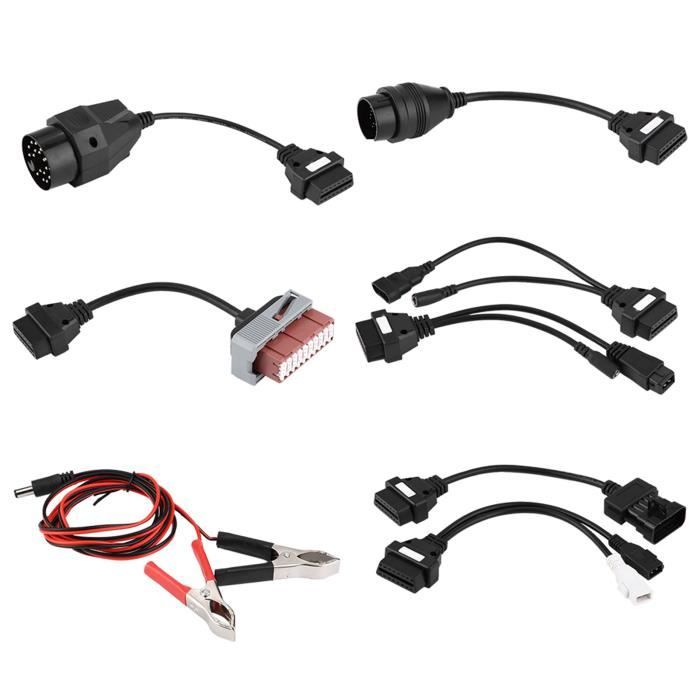 Ashata Câbles de Diagnostic 8pcs Outil de Diagnostic d’Adaptateur de ...