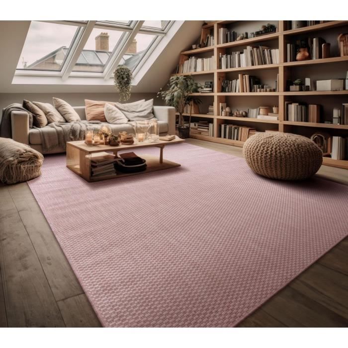 Tapis Intérieur Et Extérieur Balcon Terrasse Tapis Cuisine Monochrome Moucheté, Dimension ...