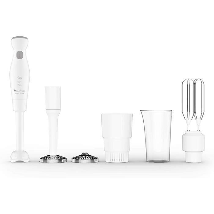 Mixeur à main Robot Marie mixeur 450 W 2 vitesses fonction TURBO mixeur ...