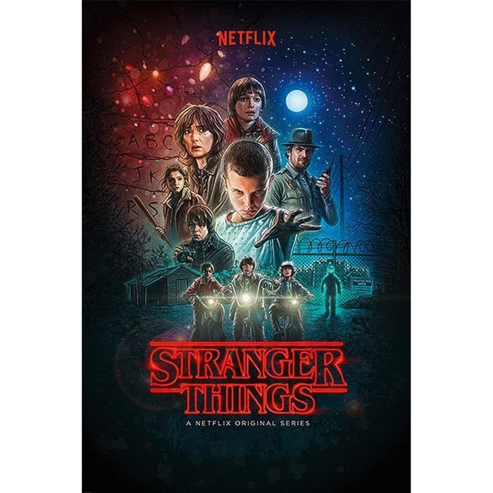 Affiche Stranger Things Póster De La Serie Stranger Things ...