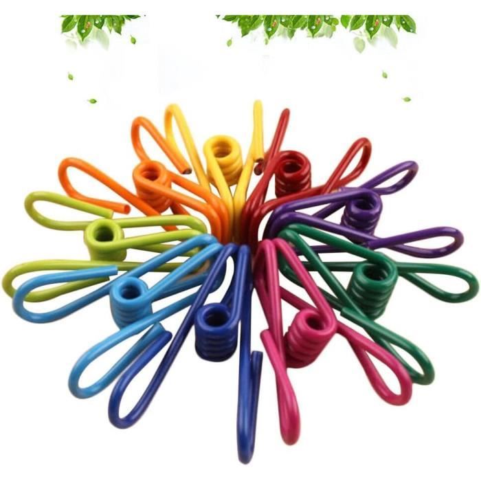 8 Pièces Vêtements En Acier Inoxydable Pinces À Linge Goupille Épingles ...