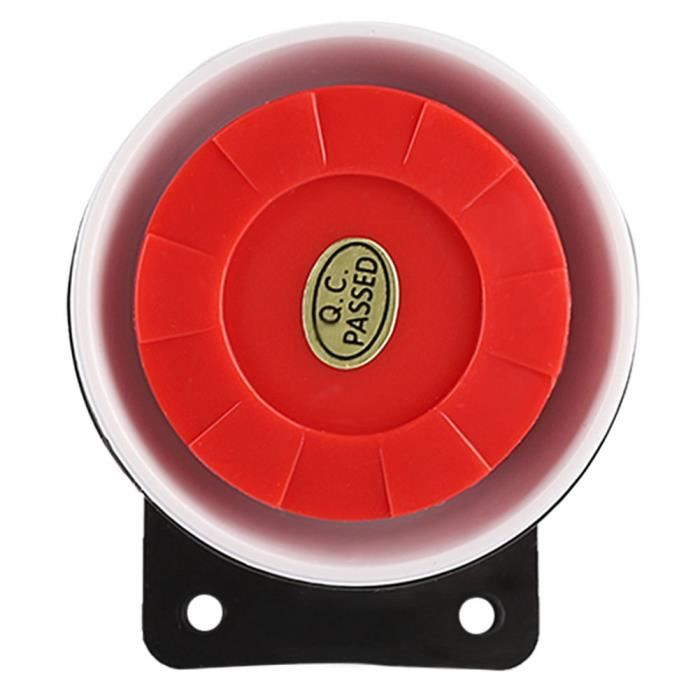 Sirène d'alarme - CIKONIELF - Mini corne d'alarme - 105-123 dB ...