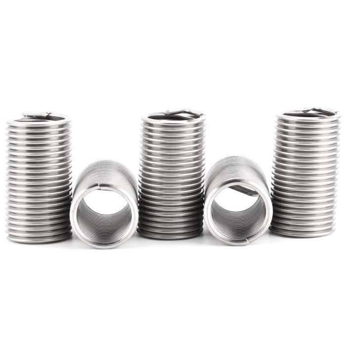 EJ.life Vis à douille 5pcs Insert de Filetage de Fil Vis de Manchon de ...