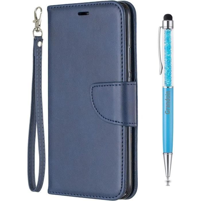 Coque Huawei Mate 20 Lite Bookstyle Flip en PU Cuir TPU Silicone Souple ...