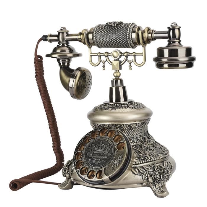 Téléphone fixe classique durable pour la maison et le bureau - MS-5700D ...
