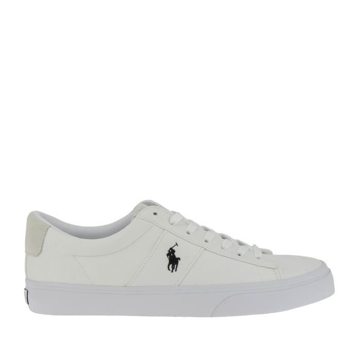 Ralph Lauren homme basket Sayer - coloris : Blanc - pointurehomme : 43 ...
