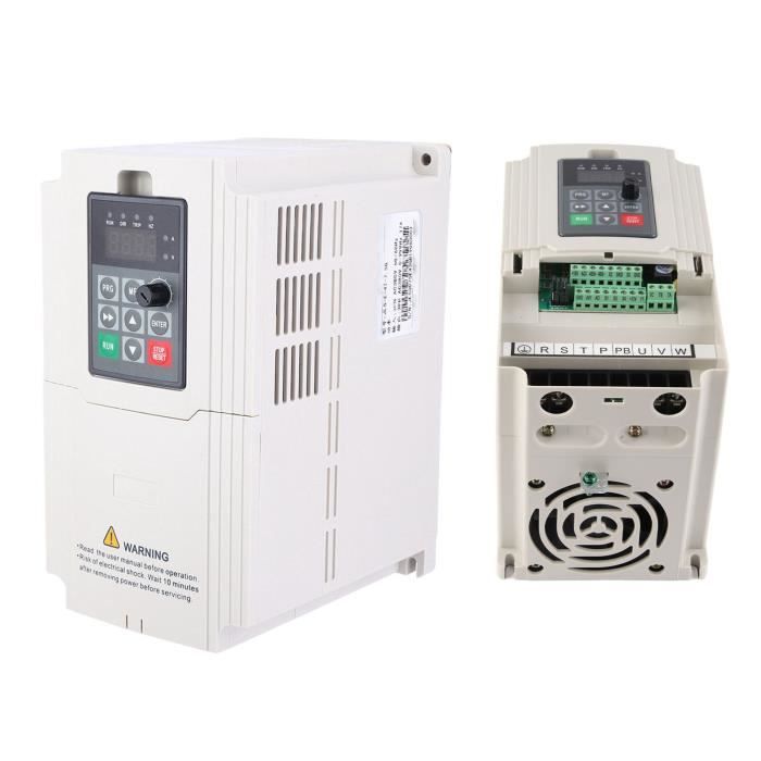 Pwshymi onduleur Convertisseur d'entraînement à fréquence variable VFD 1,5 KW-7,5 bricolage ...