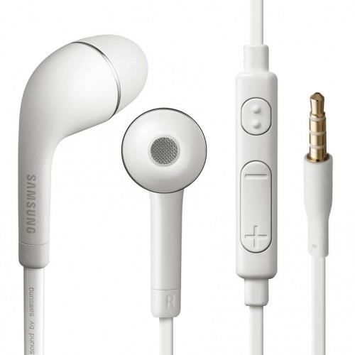 Écouteurs Original Samsung EO-HS3303WE kit pieton - Achat / Vente kit ...