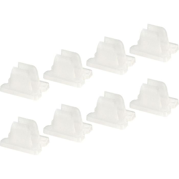 Lot De 150 Clips De Fixation Pour Bande Lumineuse Led Néon En Silicone ...