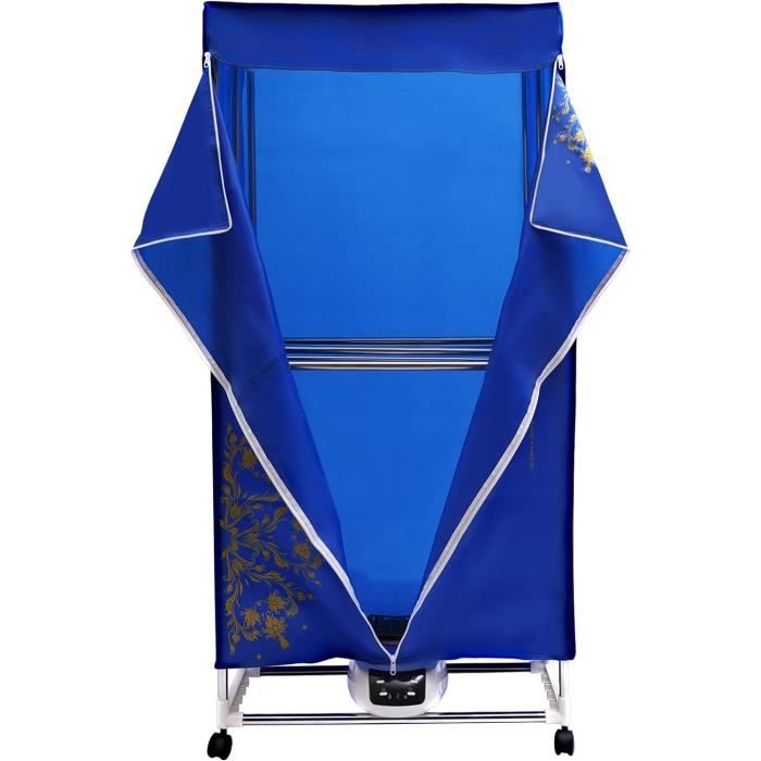 Ehskzjh Sèche Linge Electrique Portable 3 Vitesses Air Chaud Armoire ...