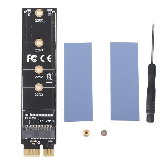 Carte Riser M.2 NVME - SURENHAP - Refroidisseur - Compatible SSD 2230 ...