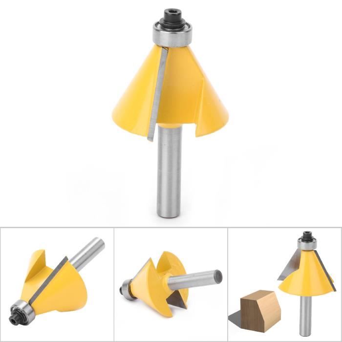 BEL-7423055110693-Fraise à chanfrein (30°)8mm Tige Chanfrein Biseau De ...