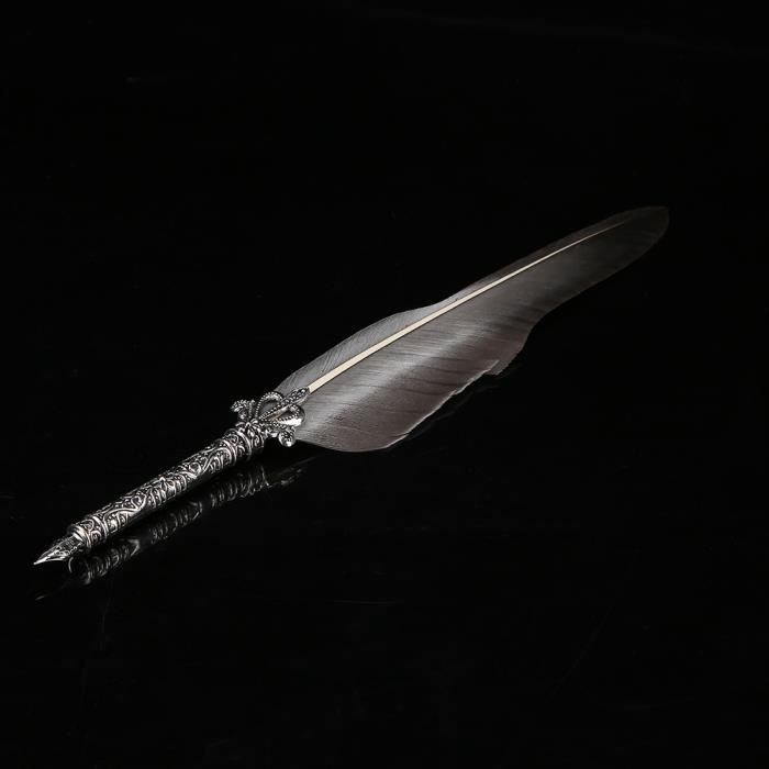 TMISHION stylo plume Calligraphie anglaise Feather Dip Quill Pen Set d ...