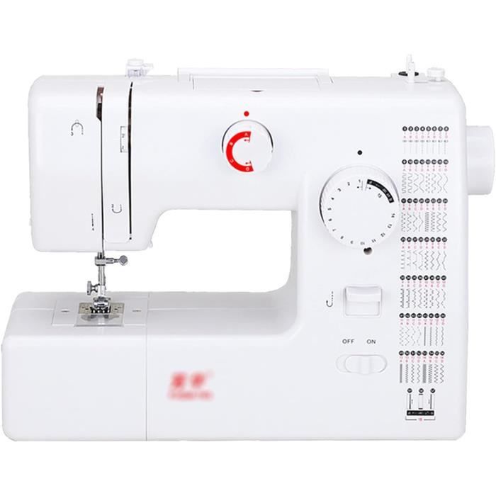 Machine À Coudre Électrique Multifonctionnelle, 59 Motifs De Points, 8 Pieds-De-Biche, Machine À ...