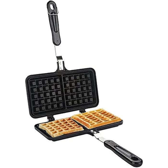 Gaufrier Manuel, Moule À Gaufres Double Machine À Gaufres Antiadhésifs ...