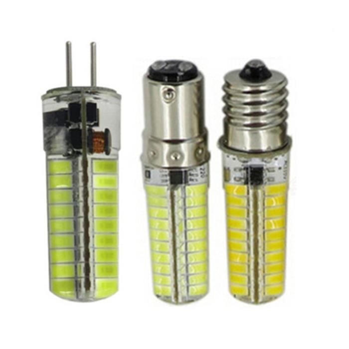 AMPOULE LED,White-G5.3--LED E12 12V E11 24V E17 ac 12V E14 dc 12V G5.3 24V Gy6.35 BA15S ac 12V ...