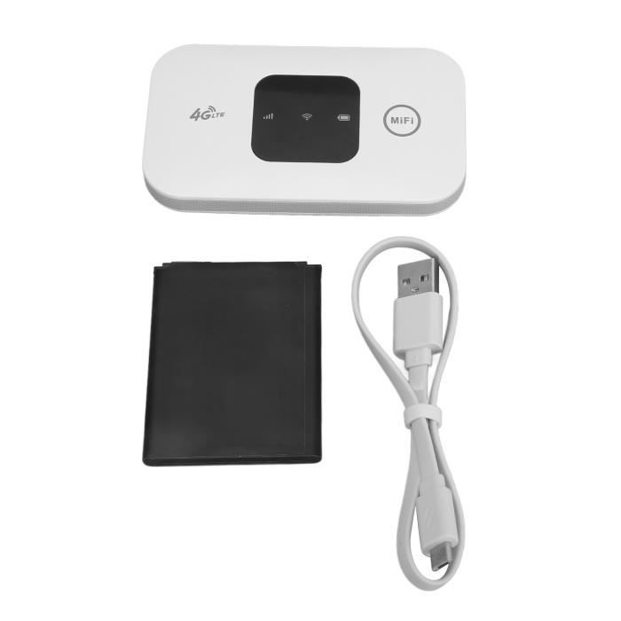 Qiilu Wifi portable Mini Routeur WiFi 4G Fil Portable de , Routeur LTE ...