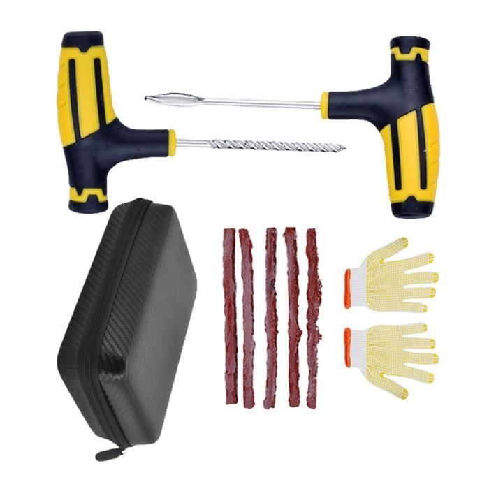 6 pièces - Outils professionnels de réparation de pneus de voiture, Kit ...