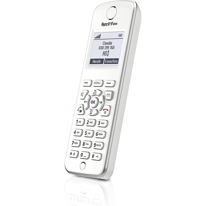 Telephone sans fil (DECT-GAP) AVM Fritz!Fon M2 - Cdiscount Téléphonie
