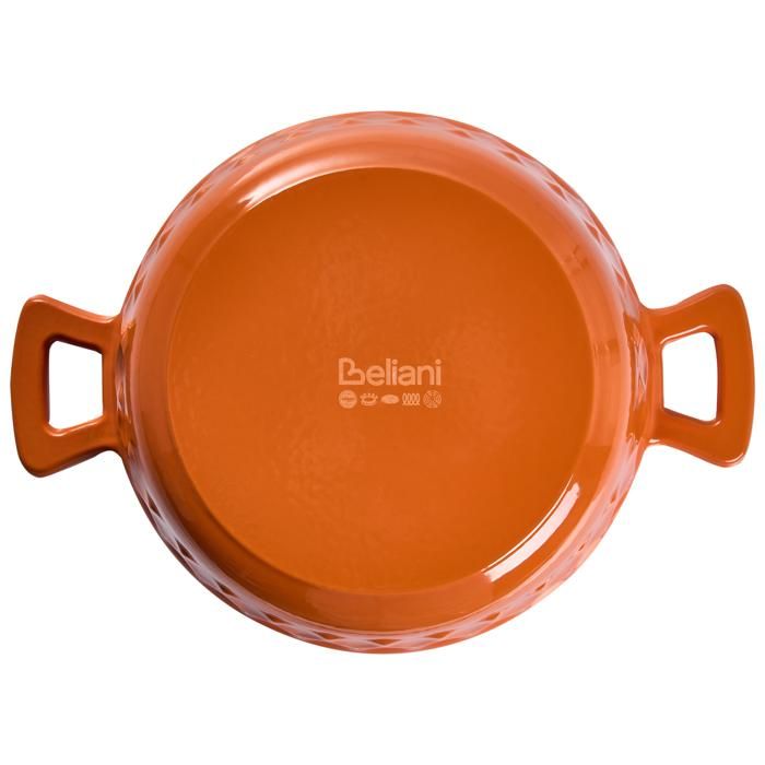 Marmite en fonte CASTINO Orange - Cdiscount Maison