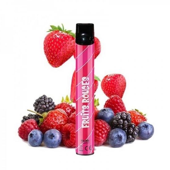 WPUFF - 2x FRUITS ROUGES 1.7% LIQUIDEO Cigarette Électronique Jetable ...