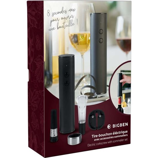 Coffret Tire Bouchon électrique - La cave Cdiscount
