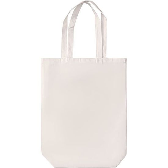 Sac Cabas Réutilisable En Toile De Coton 100 % Coton Très Résistant 50 ...