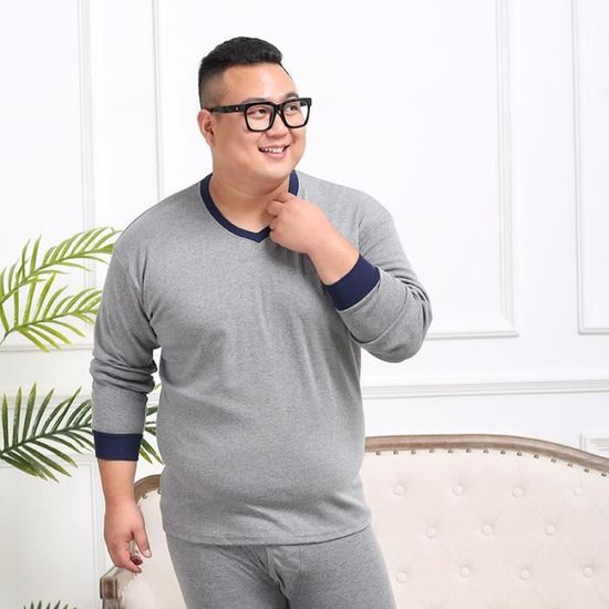 String-tanga,Sous-vêtement thermique grande taille pour homme,coton,sous-vêtement masculin ...