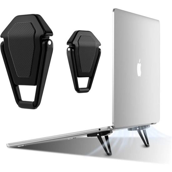 SUNTAIHO Mini Support Portable Invisible pour Ordinateur Portable avec ...