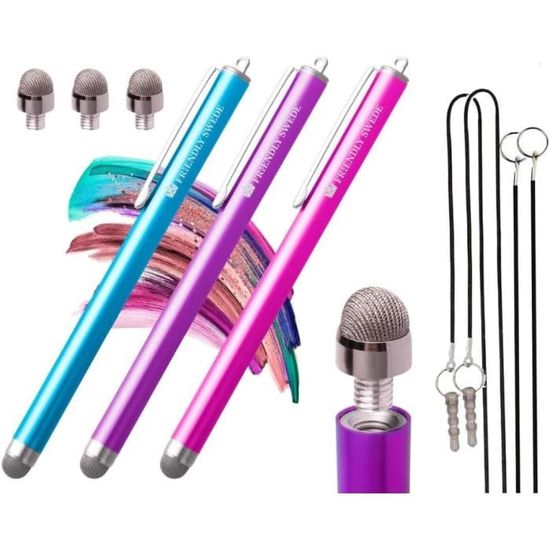 Stylets Pour Tablette, Smartphone, Ecran Tactile Avec Pointe ...