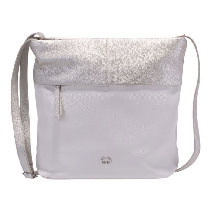 GERRY WEBER Sac à épaule blanc argenté pour femme - Keep In Mind ...