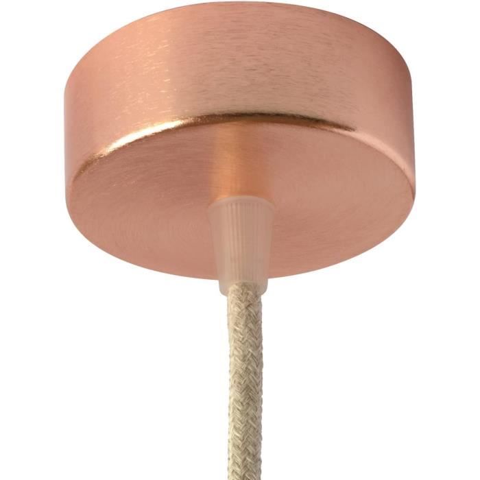 Auvent De Plafond En Métal, Cache Fil Pour Lustre Couleur Cuivre ...