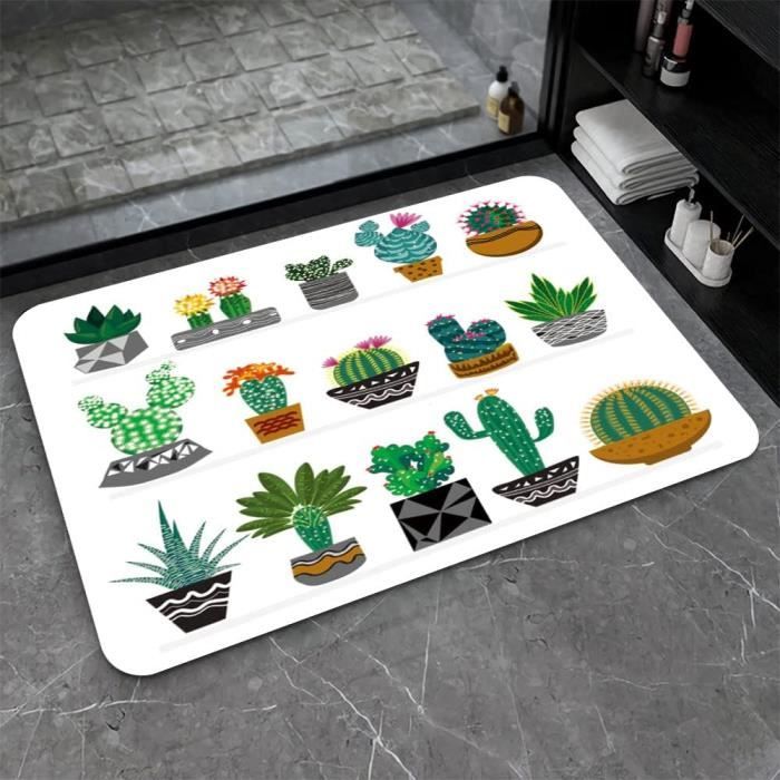 Tapis de Sol Super Absorbant et Antidérapant en Diatomite - Lavable en ...