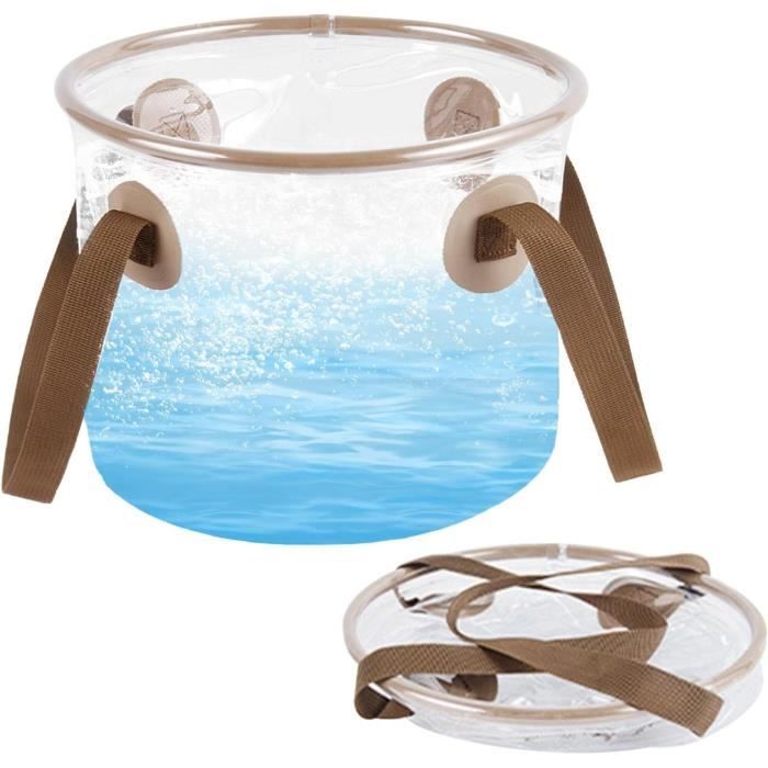 Trempage des Pieds du Bassin Pliable, Pêche Pliable, Bassin Pliable ...