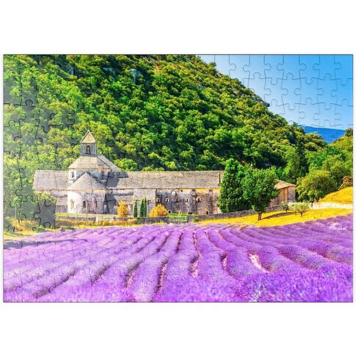 Abbaye Sénanque Gordes Provence Champs Lavande Notre Dame Sénanque ...