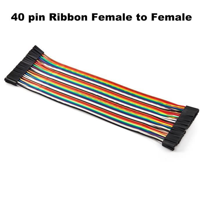 Câble-fil,Kit de fils de raccordement pour Arduino, 24awg, pour ...
