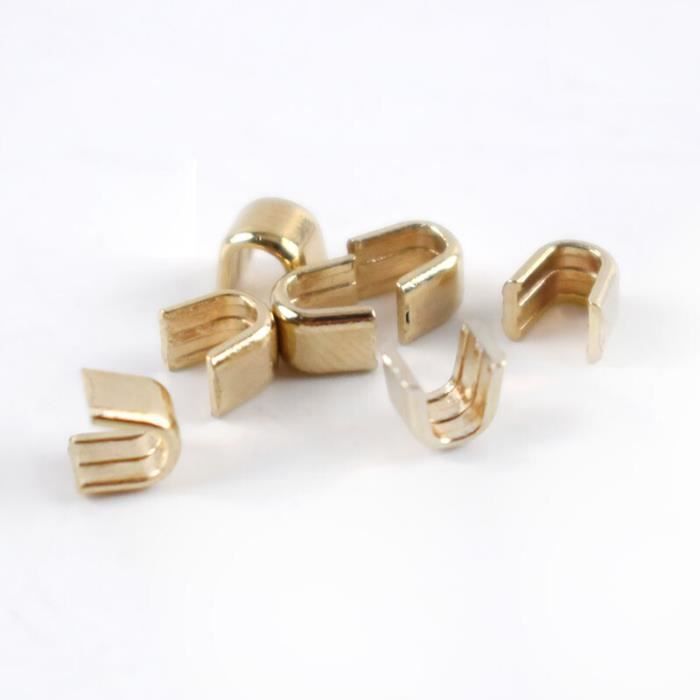 Boutons - Fermetures - Anses,Bouchon de fermeture à glissière en laiton ...