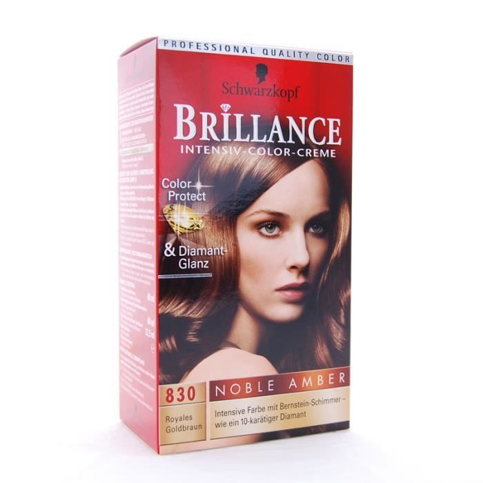 Brillance de Schwarzkopf n°830 Brun Dore Royal... - Cdiscount Au quotidien
