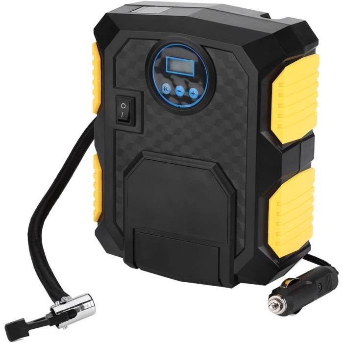 Gonfleur De Pneus, Pompe De Gonflage De Pneus Dc 12V 150Psi Digital Portable Car Inflator Pump ...
