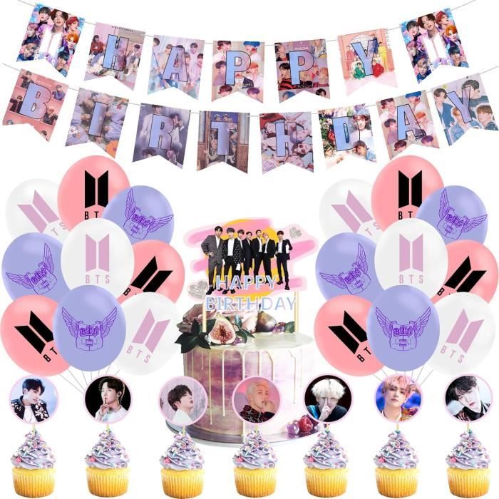 Décoration Anniversaire Bts Déco Anniversaire Bts Decoration ...