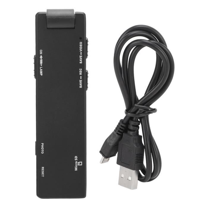 Cikonielf mini caméra stylo Stylo d'enregistrement caméra métal Mini ...